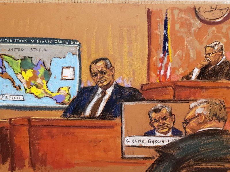 Así Fue El Primer Día Del Juicio De Genaro García Luna En Estados